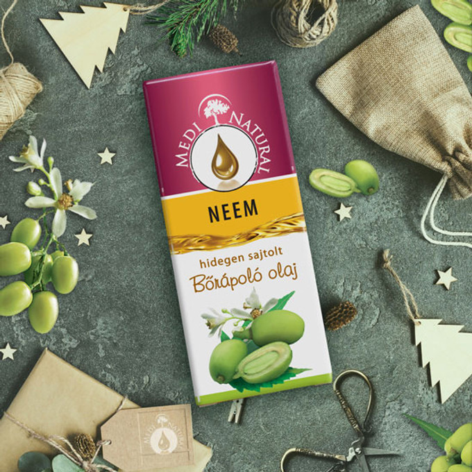 MediNatural Neem hidegen sajtolt bőrápoló olaj 20ml